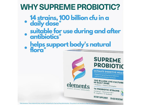 Supreme Probiotic – Elements